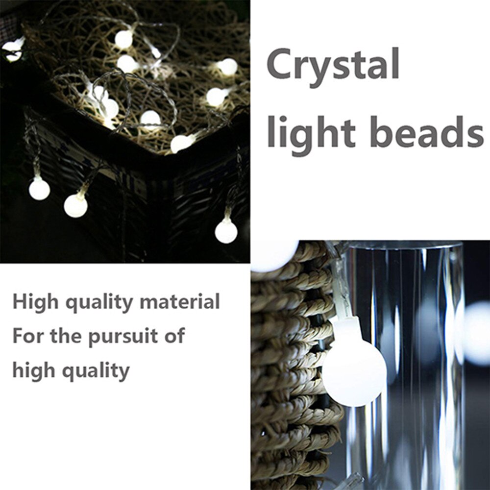 2m 10led light Outside Garden Lights String Fairy ... – Grandado