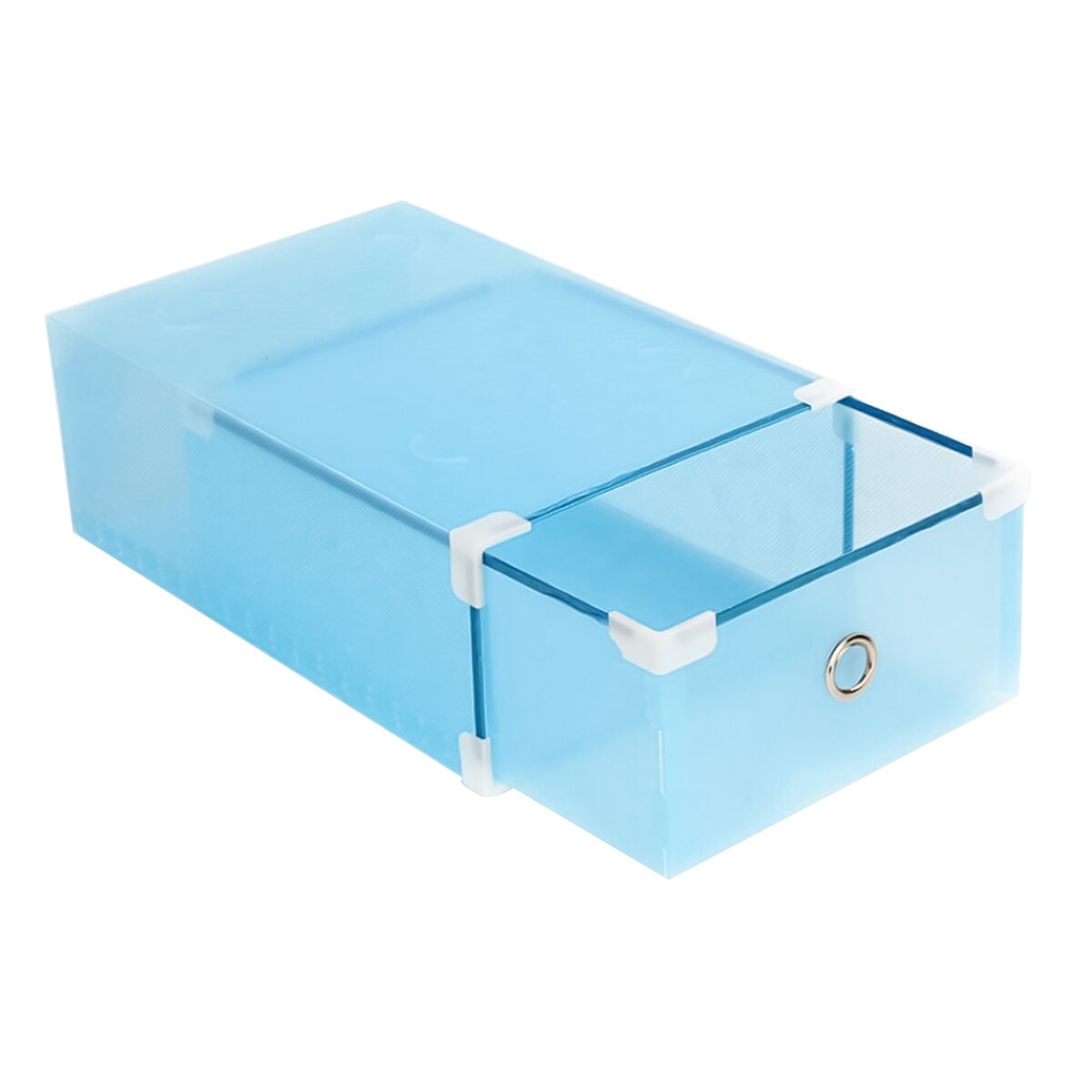 Plastic Shoes Boxes For Thicken Shoes Stackable Cr... – Grandado