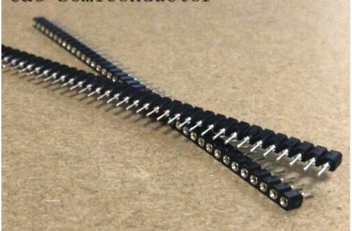20pcs 1x40 Pin 2.54 2.54mm Strip Tin PCB Panel IC ... – Vicedeal
