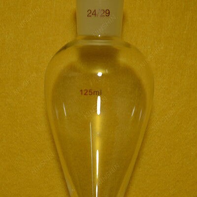 125 ml, 24/29, Lab Peervormig Scheitrechter, PTFE ... – Grandado