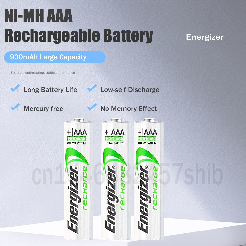 1-4 Stuks Energizer 1.2V 3A 900Mah Aaa Ni-Mh Oplaa... – Vicedeal