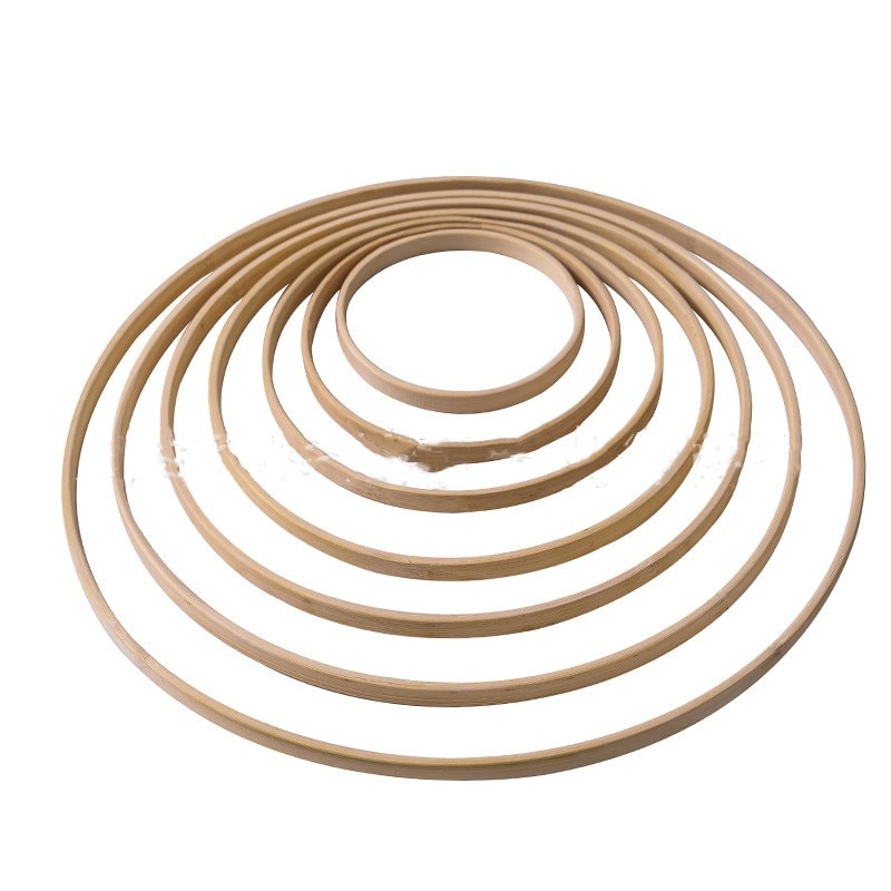 1pc runde brodert ramme syring ring til hjemmedeko... – Vicedeal