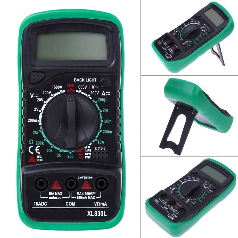 Tester Elettrico Portatile - Misura Tensione AC/DC, Corrente ...
