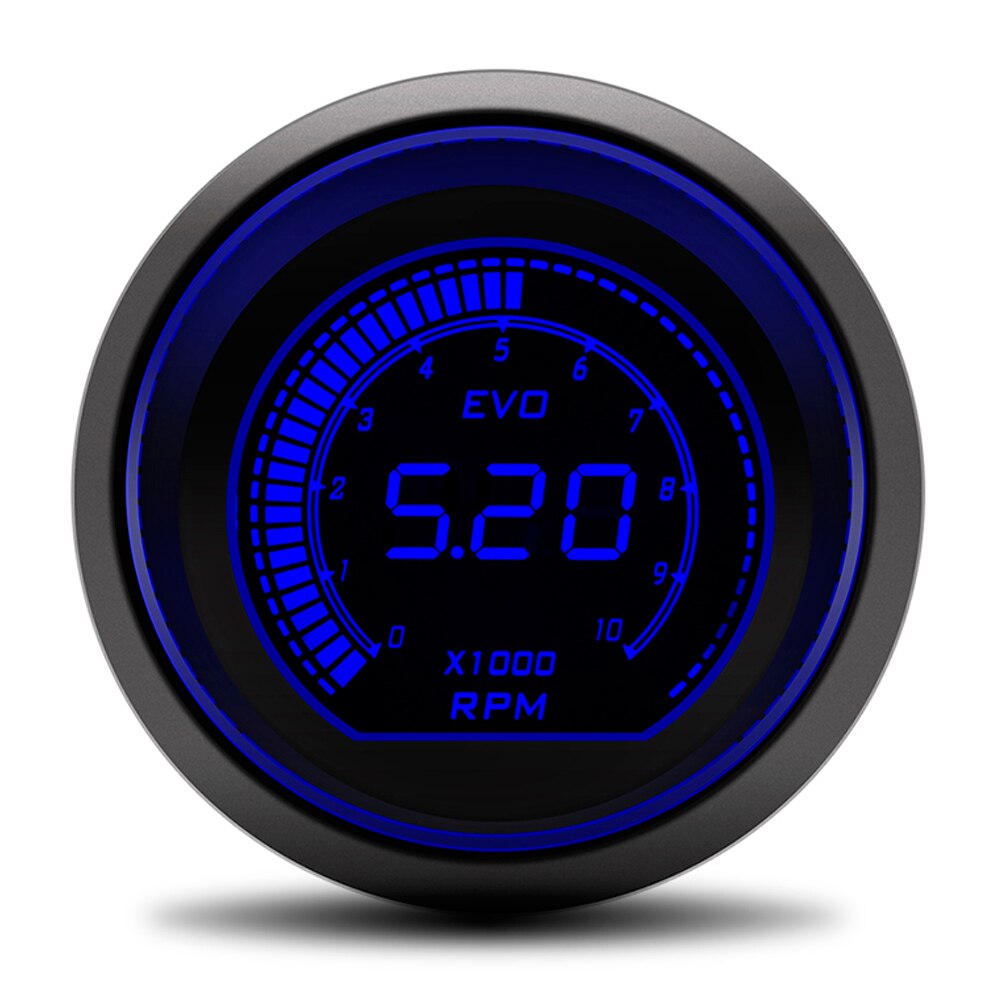 2inch 52mm Car Tacho tachometer digital RPM Gauge ... – Vicedeal