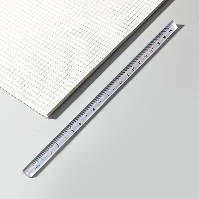 Transparent Triangle Ruler Student Drawing Measuri... – Grandado