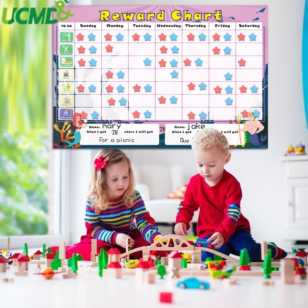 Magnetic Responsibility Good Behavior Reward Chart... – Grandado