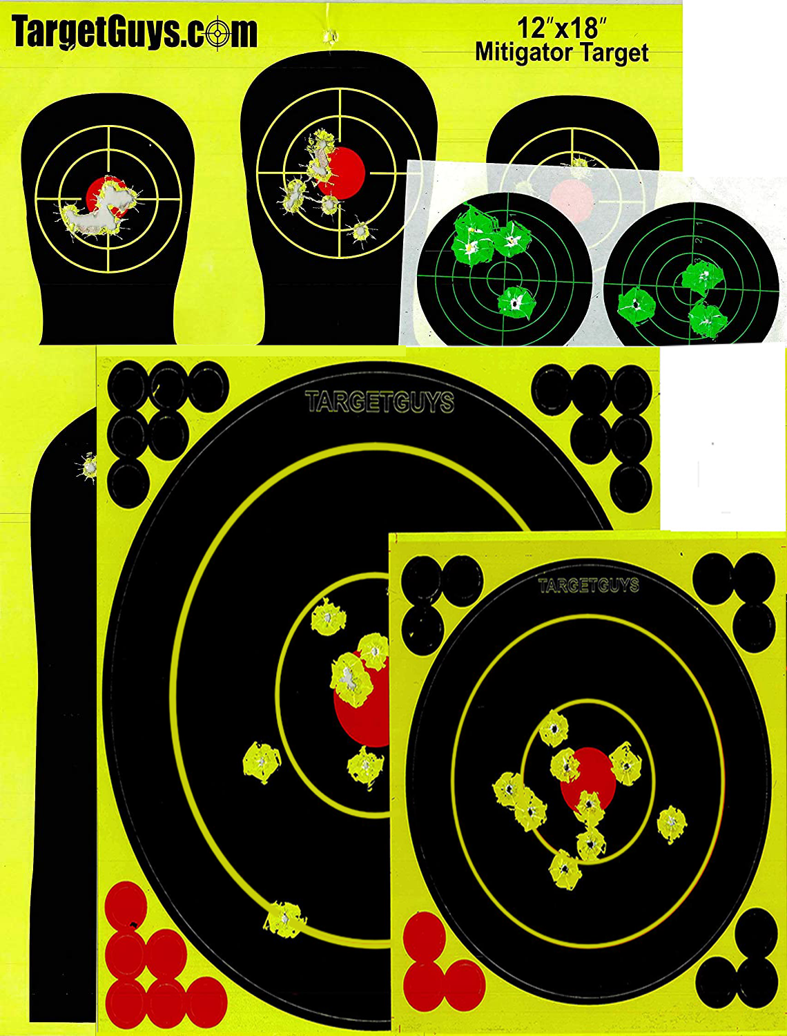 Splatter Targets -Range Pack - (25 Targets) 12x18 ... – Grandado