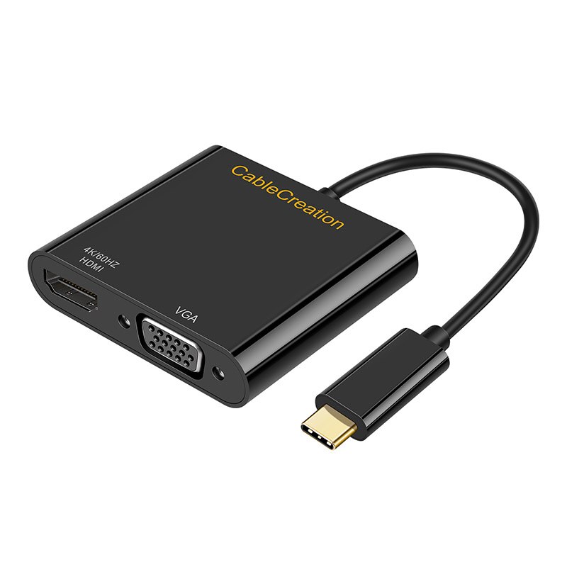 CableCreation USB Typ C zu HDMI VGA Adapter Typ C ... – Grandado
