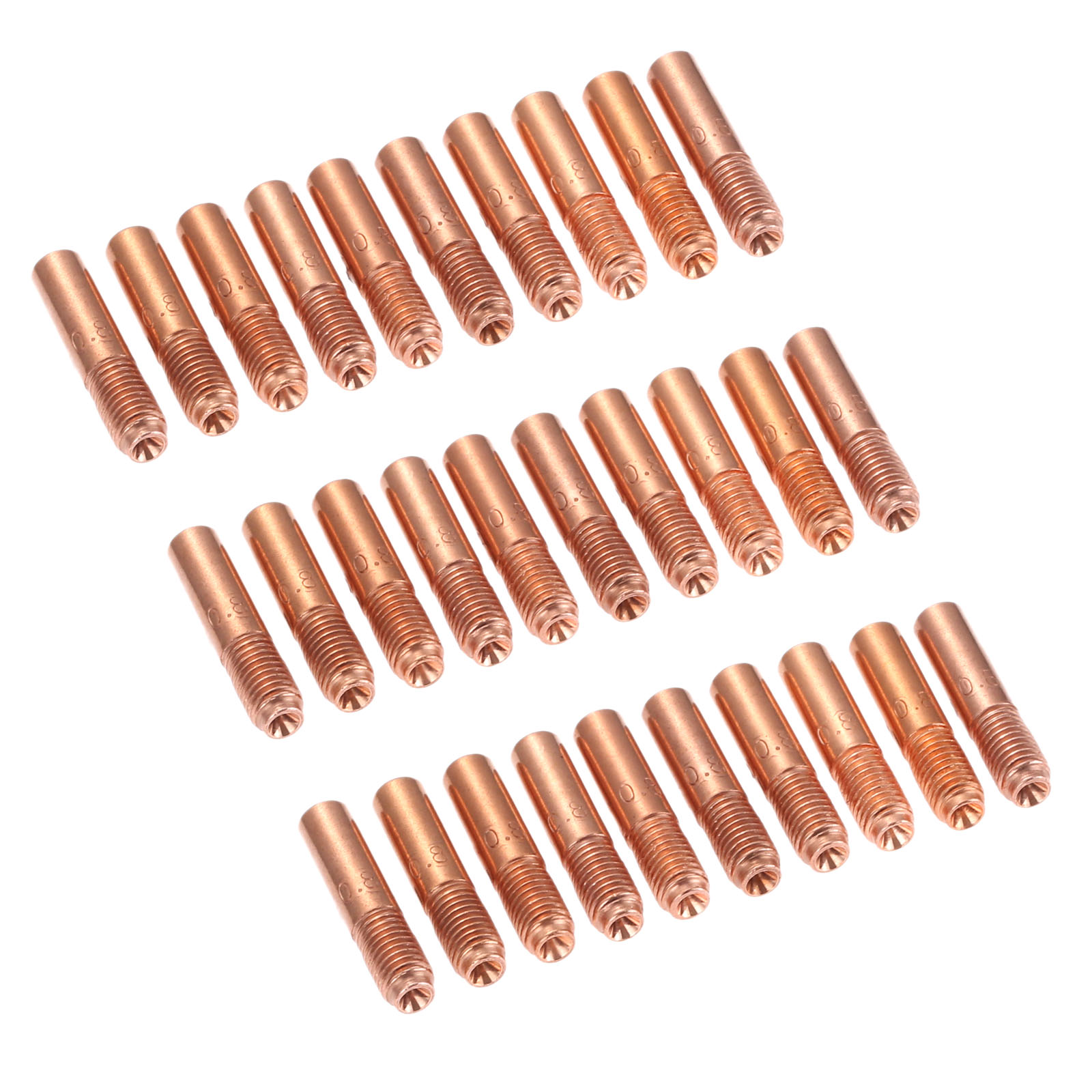 30Pcs .030" 000 067 MIG Contact Tips Tubes Fit for... – Grandado