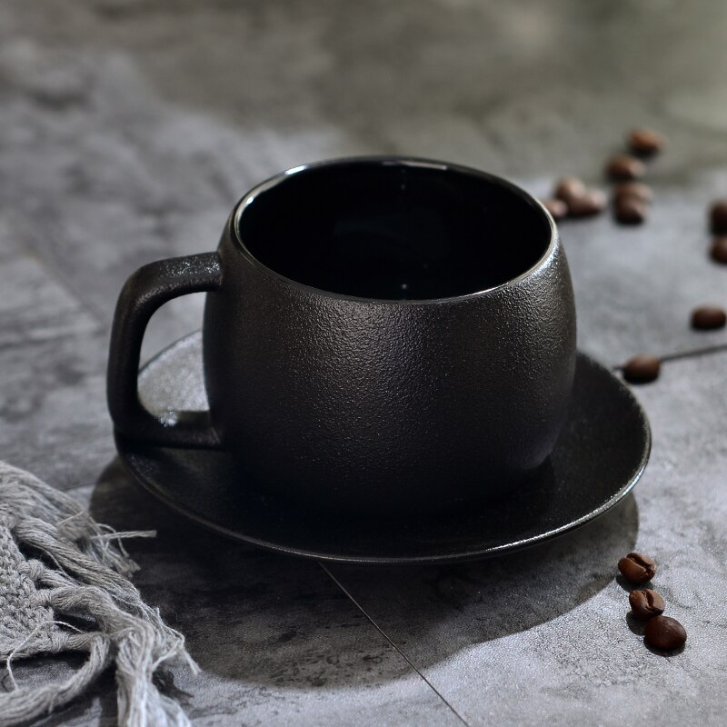 Coffee cup set simple European ceramic household c... – Grandado