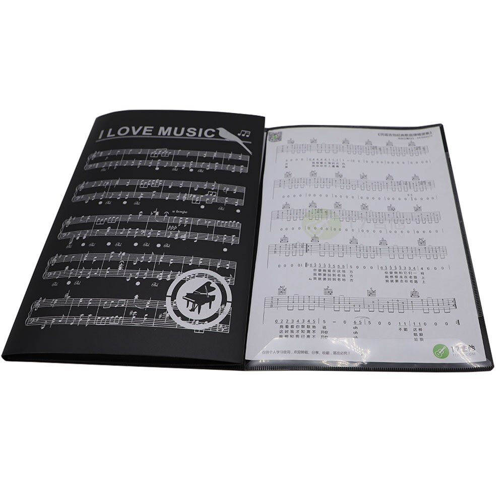 Muziek Score Map A4 Size Document Uitgebreid Piano... – Grandado