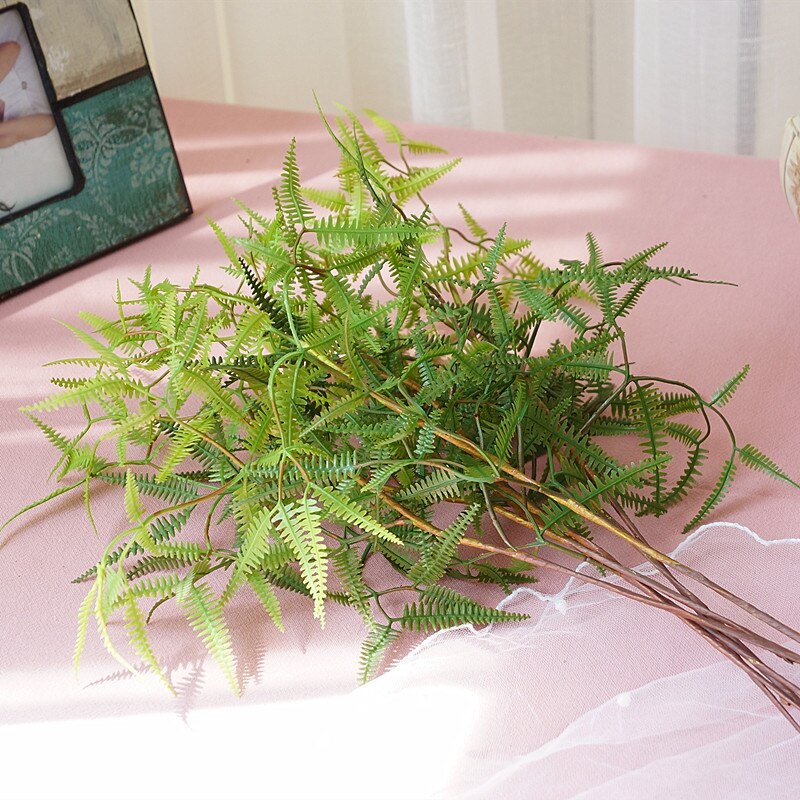 Single Branch Small Mimosa Home Decor Artificial P... – Grandado