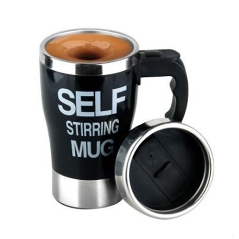 Upspirit 450mL Self Stirring Coffee Mug Stainless ... – Grandado