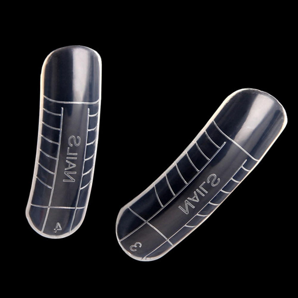 120 stücke Dual System Nagel Form für Acryl und UV... – Vicedeal