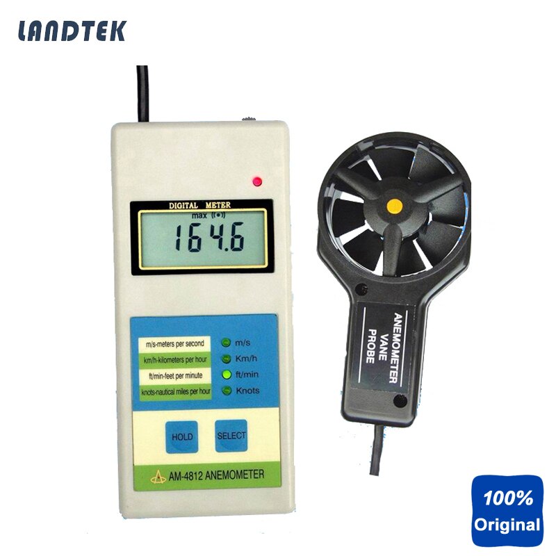 Digitale Anemometer Wind Meter Landtek AM4812 – Grandado