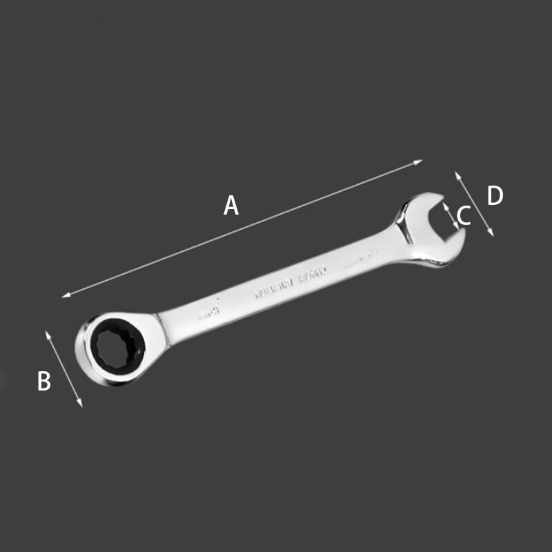 Fast Ratchet Wrench 8-24mm Tooth Gear Ring Torque ... – Grandado