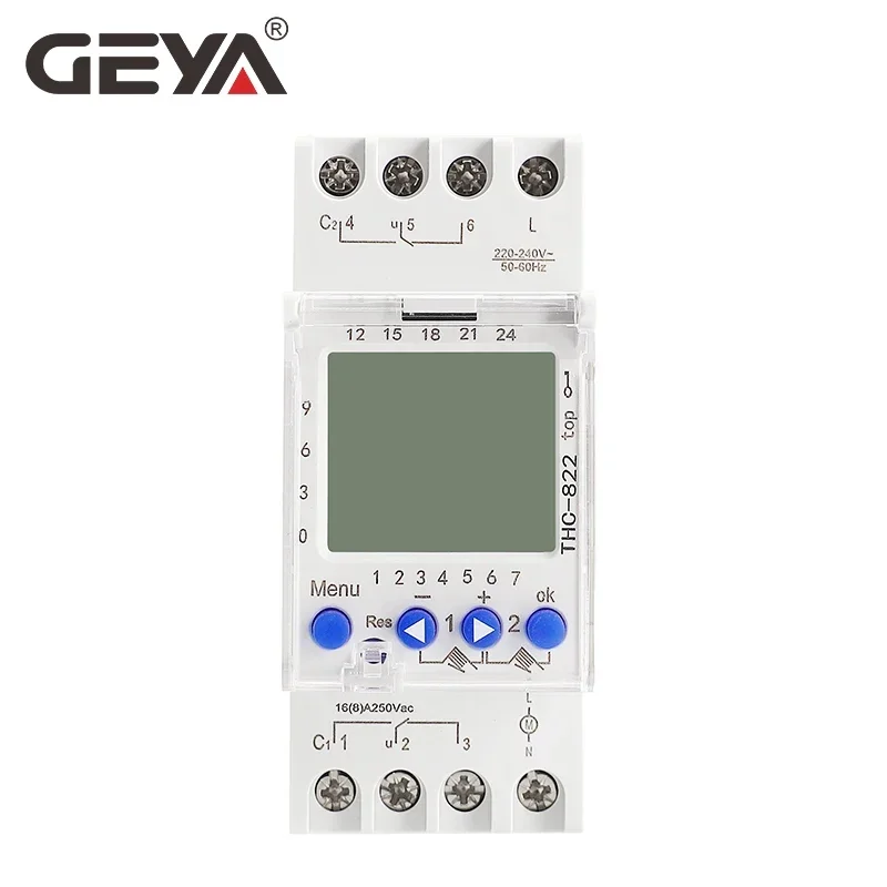 GEYA THC-822 Conversationele Programmeerbare Timer... – Vicedeal