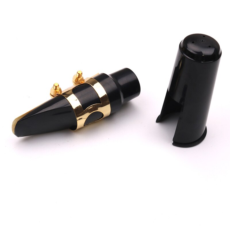 Alto Saxophone Mouthpiece Kit with Cover Metal Ligature Reed Musical ...