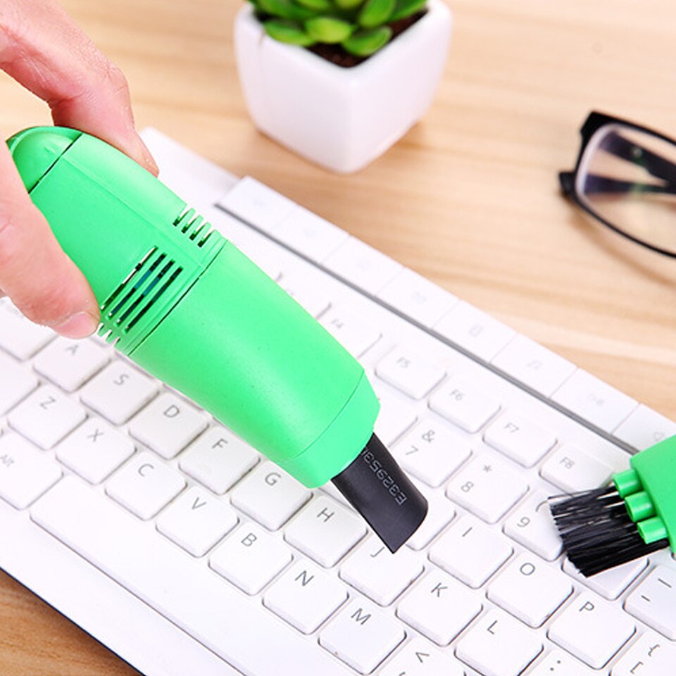 Mini USB Keyboard Cleaner Vacuum Office Computer P... – Vicedeal
