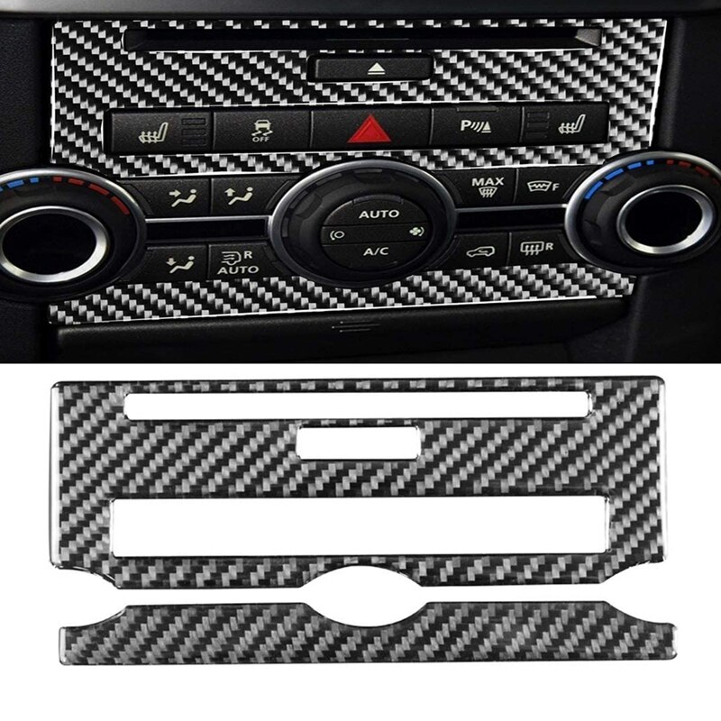 Automotive Carbon Decals Sticker Centrale Controle... – Grandado