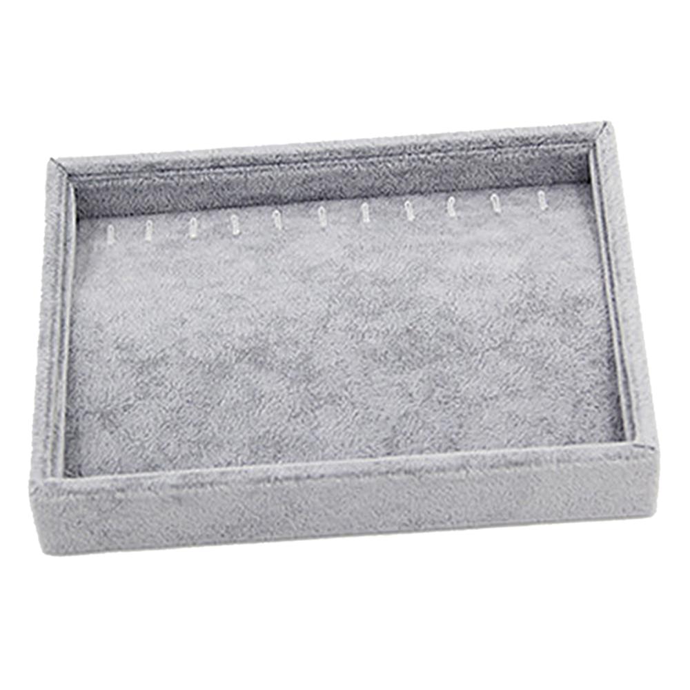 Velvet Rings Organizer Tray Jewel Display Case Hol... – Vicedeal