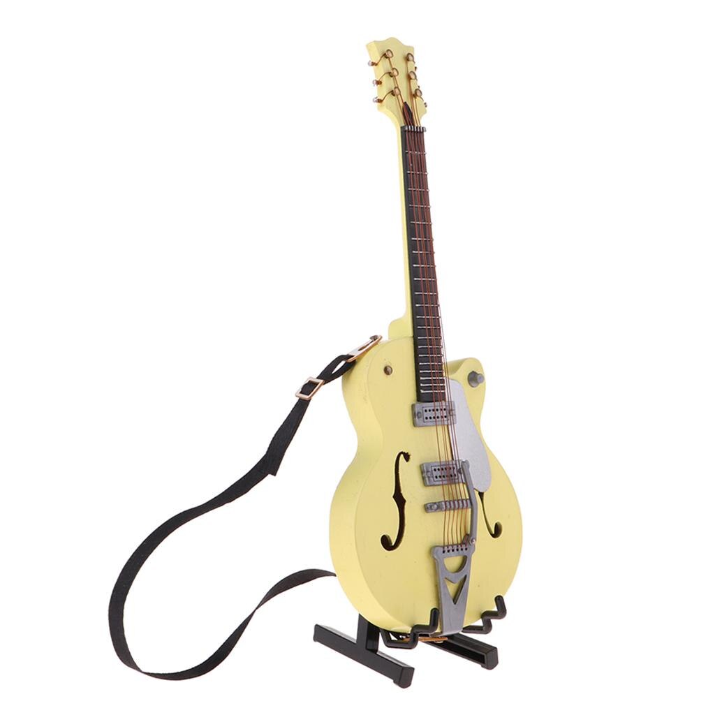 1/6 Wooden Mini Guitar Musical Instruments Model W... – Vicedeal