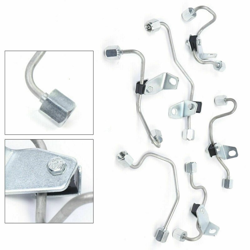 Car Fuel Injector Lines Set of 6 for Dodge Cummins... – Grandado