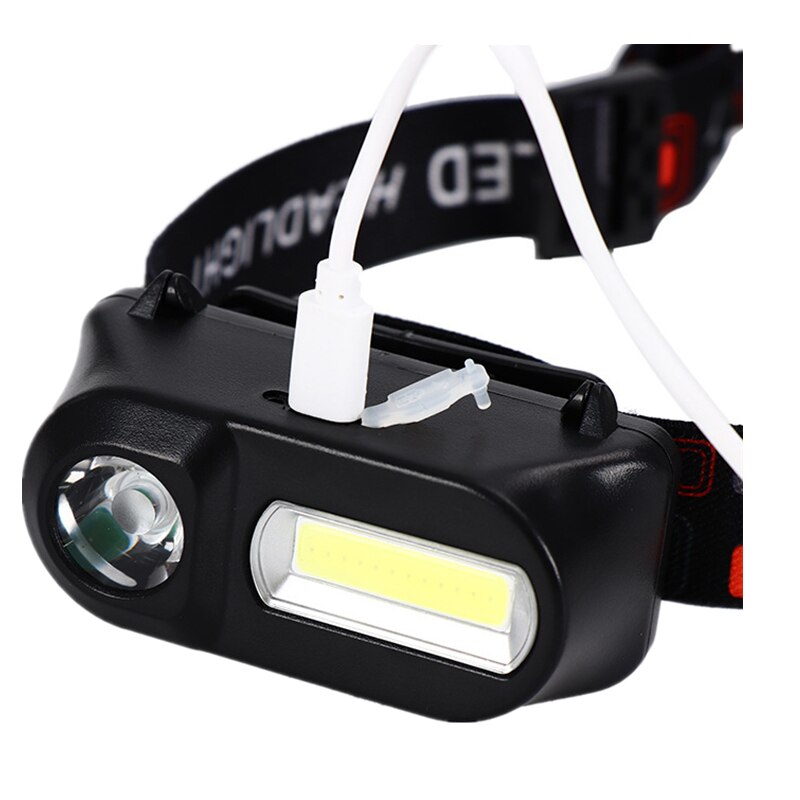 Rechargeable COB/LED Headlamp with 3 Lighting Mode... – Grandado