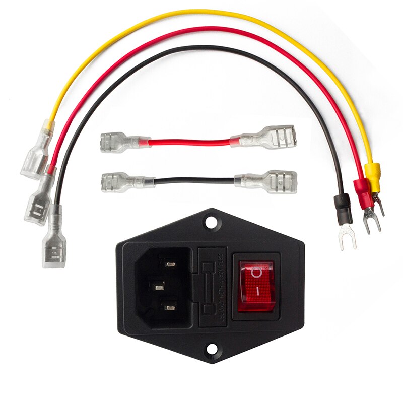 SIMAX3D Power Rocker Switch IEC 3 Pin 320 C14 Inle... – Grandado