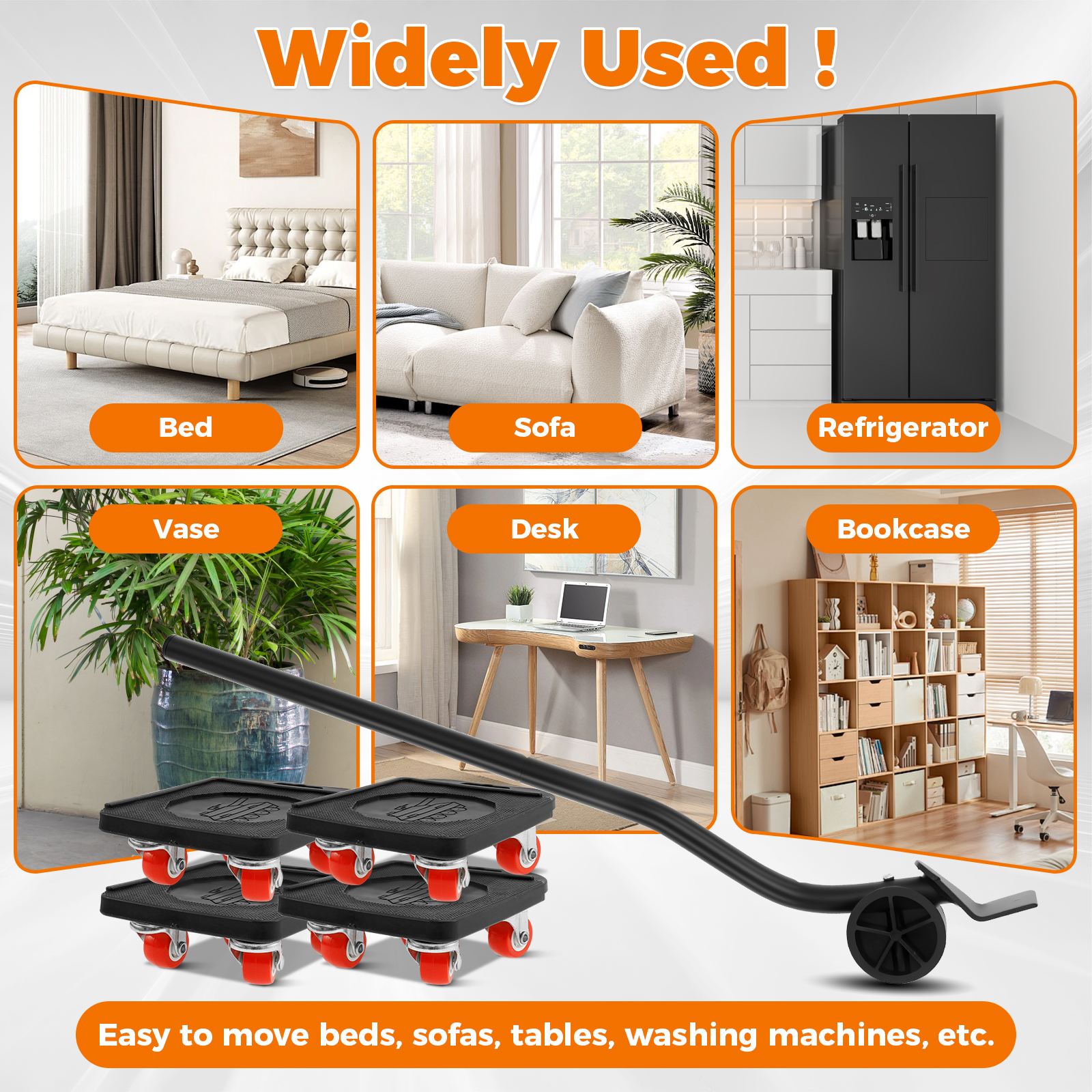 Furniture Lift Mover Tool Furniture Dolly and Lift... – Grandado