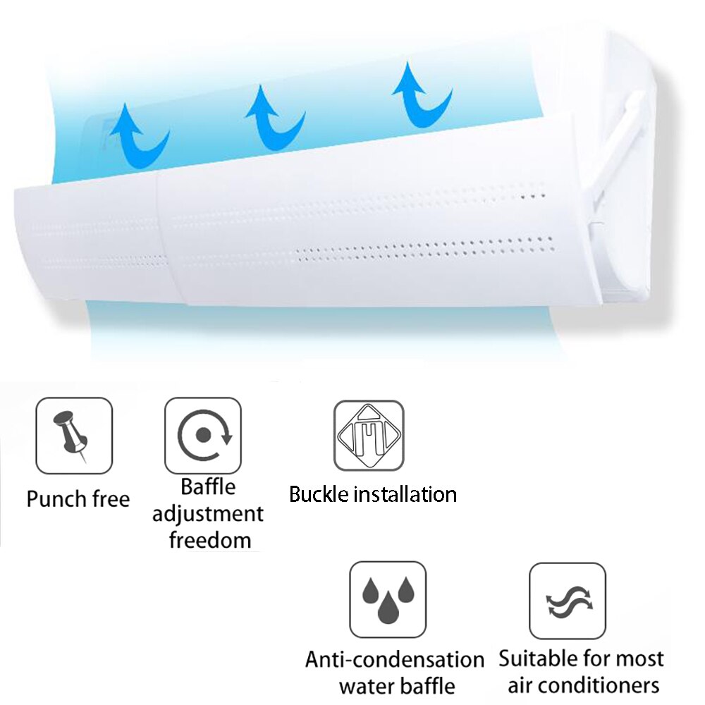 Verstelbare Airconditioner Cover Voorruit Aircondi... – Grandado