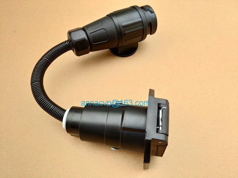 CVP trailer plug adapter 13 pin male trailer plug ... – Grandado