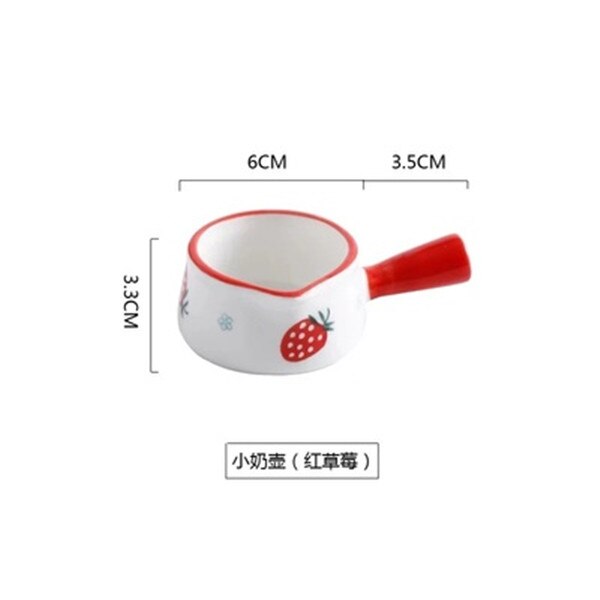 Keramik Mini Sauce Pan Milch Krug Kaffee Topf Obst... – Vicedeal
