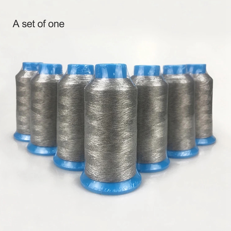 Silver Fiber Fixed Silver-Plated Fiber Sewing Thre... – Vicedeal
