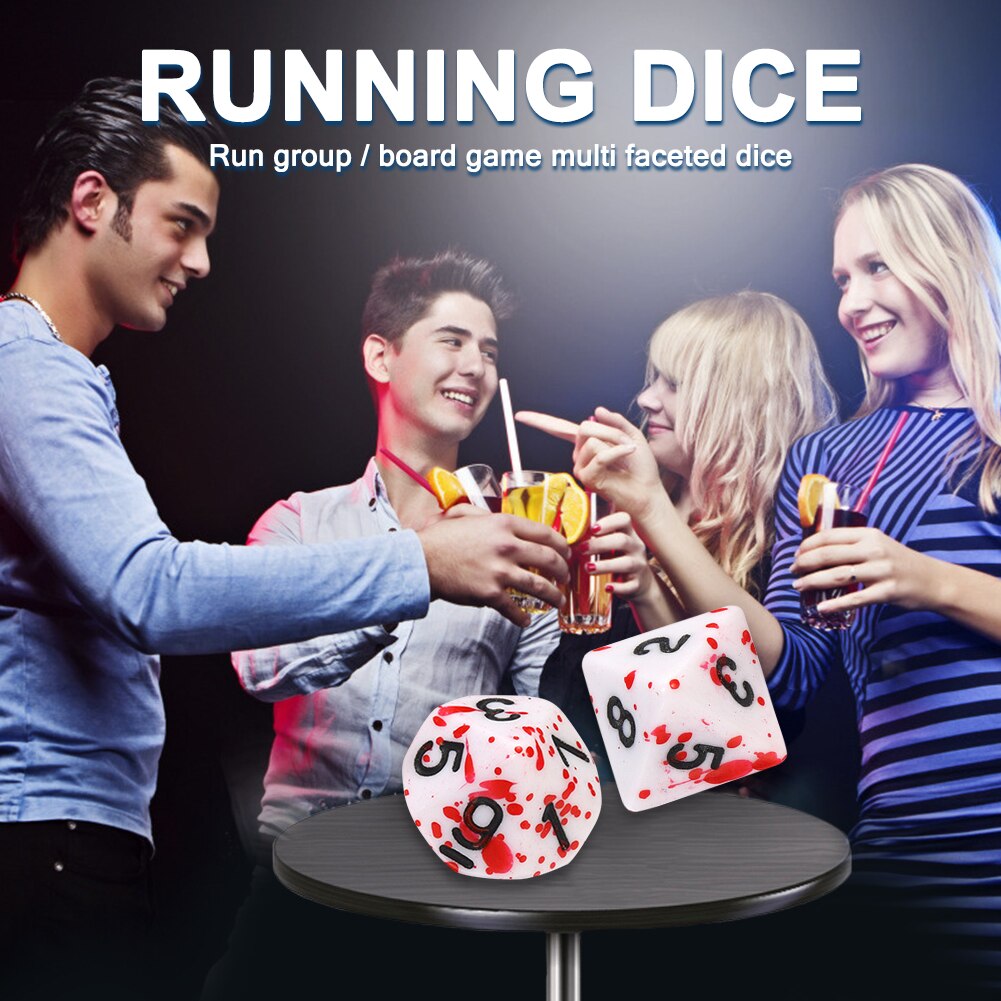 7Pcs Polyhedrale Dobbelstenen Lichtgewicht Games S... – Vicedeal