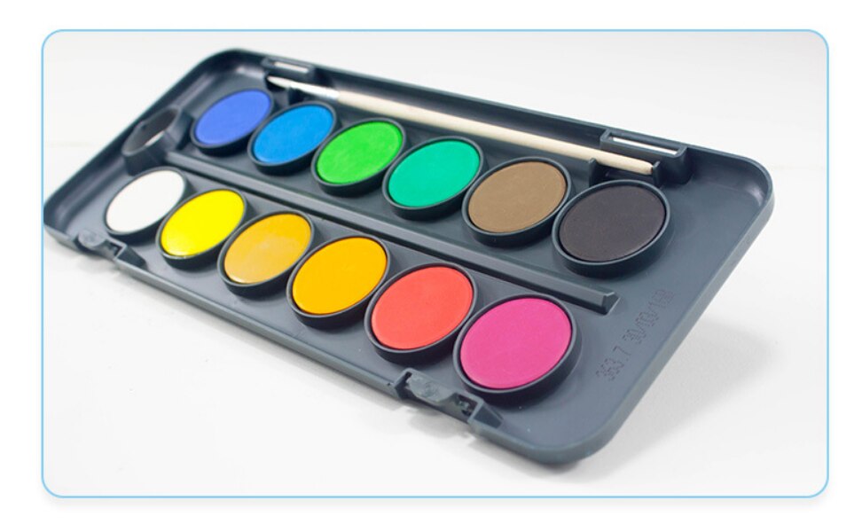 Original Primo 12/24 color Children's solid waterc... – Grandado