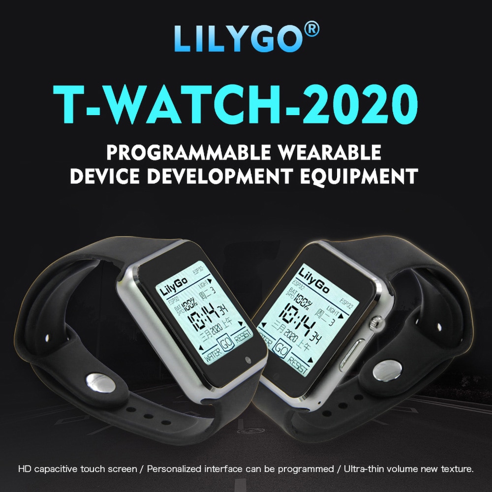 LILYGO TTGO T-Watch ESP32 Main Chip 1.54 Inch Touc... – Grandado