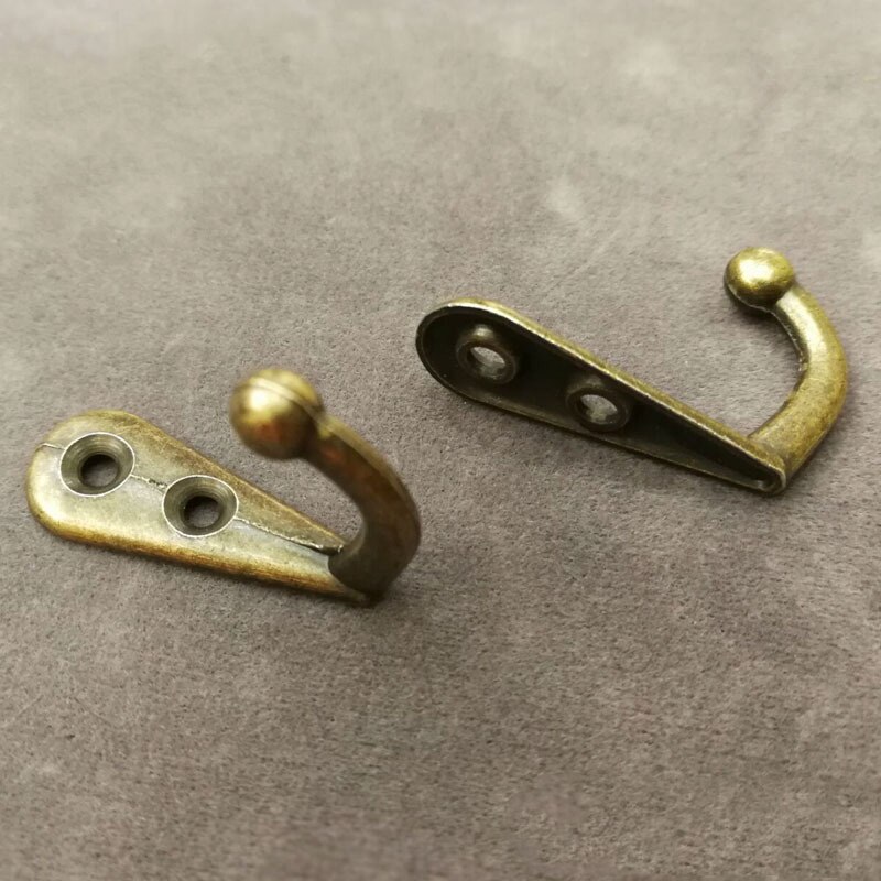 1 st garderob retrostil väggmonterade krokar antik... – Vicedeal