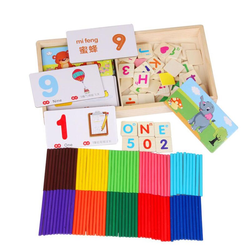 1 Set Kinderen Count Rekenkundige Sticks Figuur Re... – Vicedeal