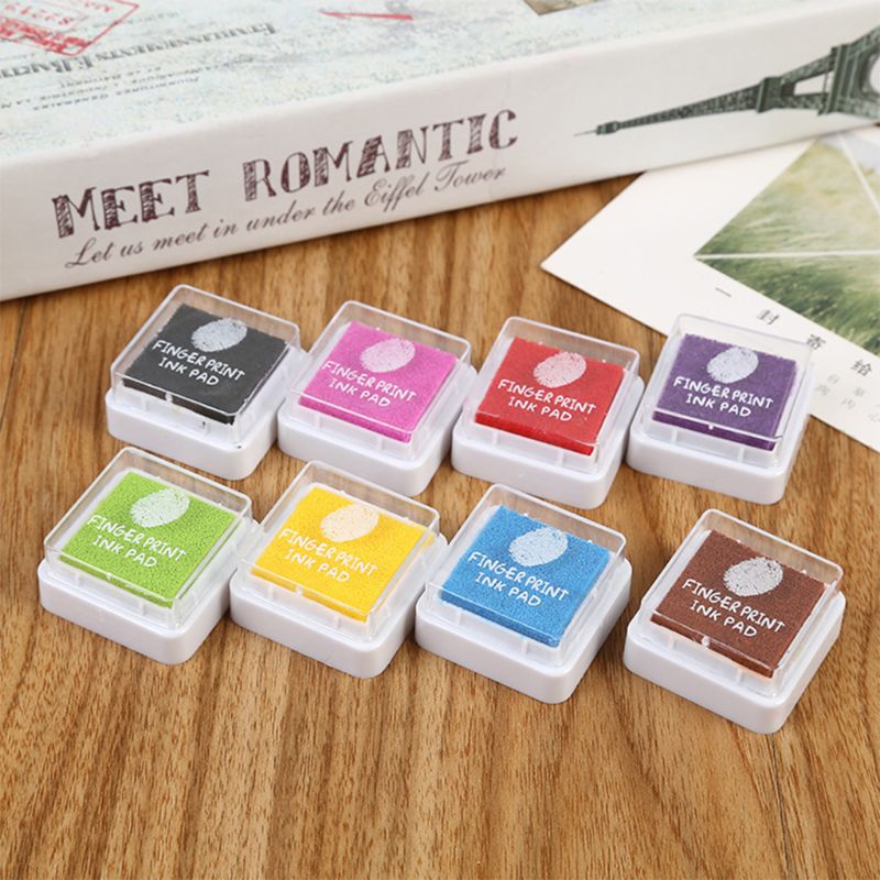 24Pcs Mini Kids Fingerprint Painting Colorful Ink ... – Grandado