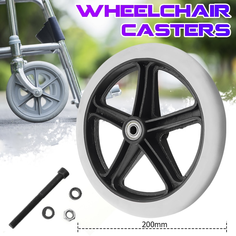 200Mm 8 "Rolstoel Wielen Kleine Kar Rollen St... – Vicedeal