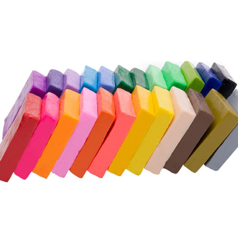 50 Colors Polymer Clay, DIY Soft Molding Craft Ove... – Grandado