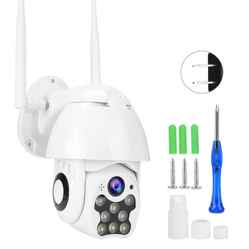 Smart 1080P Wifi PTZ Camera 8LED Motion Detection ... – Grandado