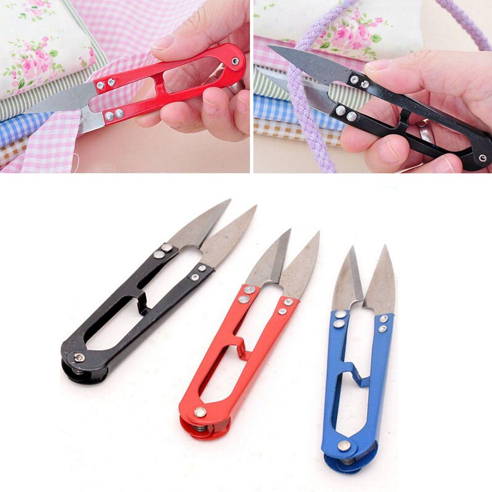 Mini Stainless Steel Loop Scissors Adaptive Colorf... – Vicedeal