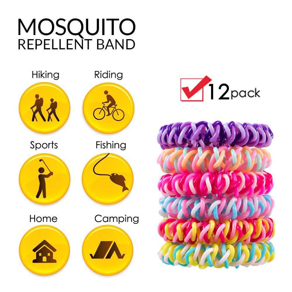 12PCS Baby EVA Color Mosquito Repellent Hand Ring ... – Vicedeal