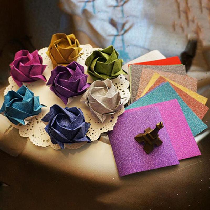 (50pcs) origami paper-cut 7 cm 10 cm square ten 50... – Grandado