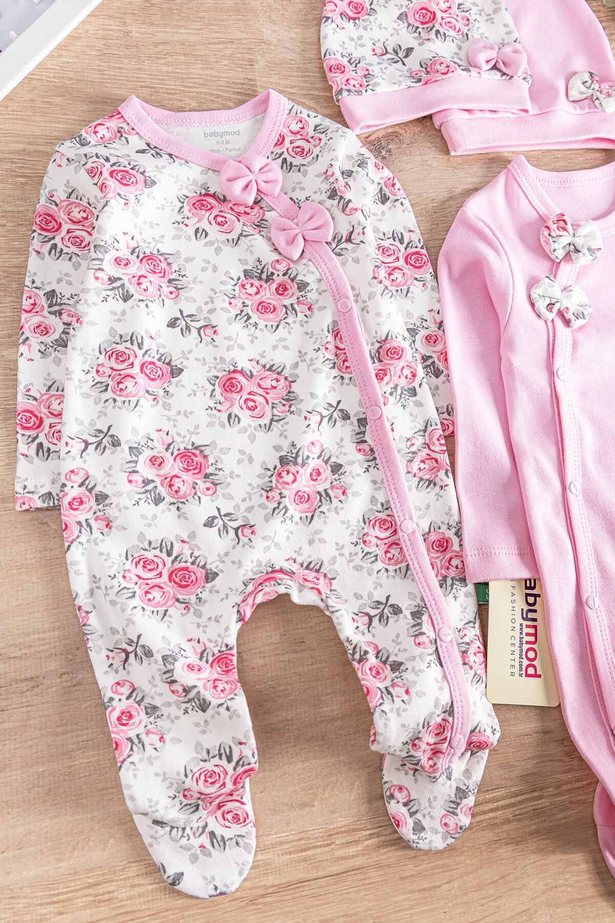 Baby Girl Double Long Sleeve Jumpsuit Set – Vicedeal