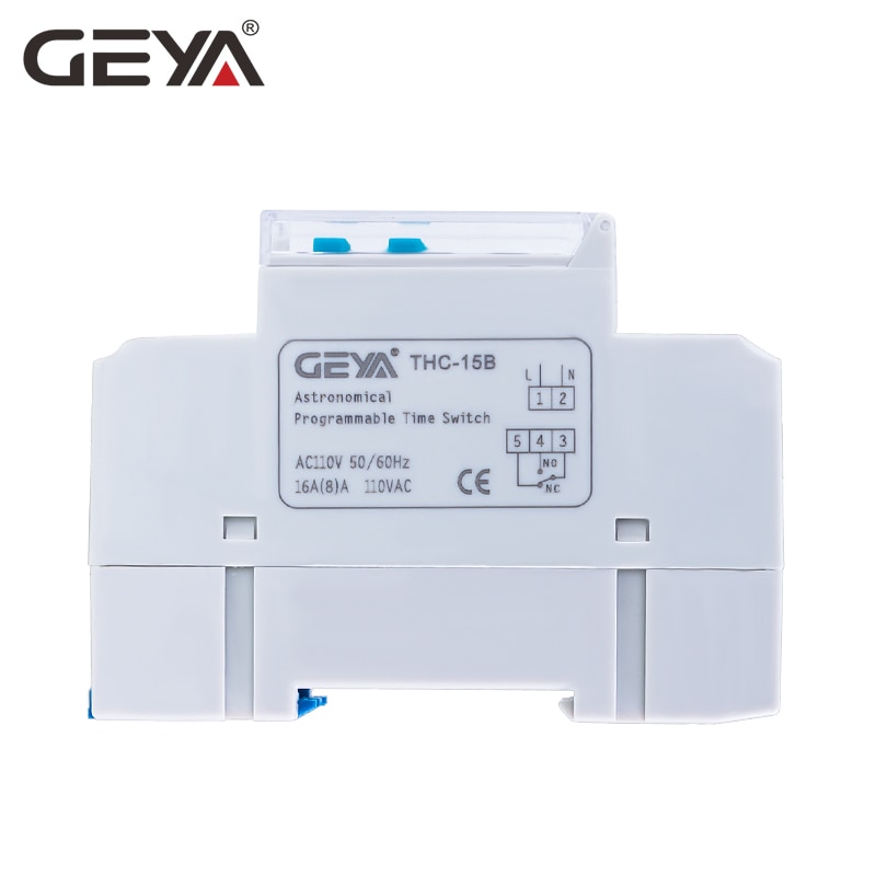 GEYA THC Astronomical Timer Switch LCD Display 16A... – Grandado GEYA THC Astronomical Timer Switch LCD Display 16A... – Grandado