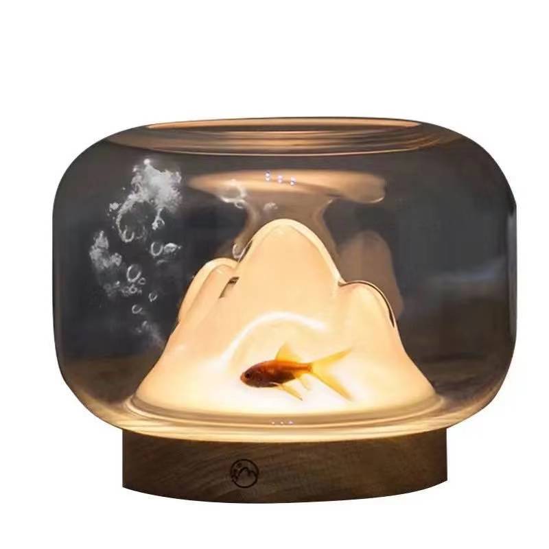 Snow Mountain Lamps for Aquarium Thickened Glass F... – Grandado