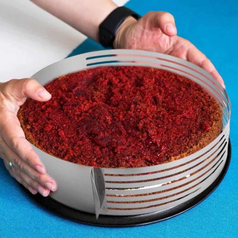 Adjustable Cake Layered Cutter Slicer Stainless St... – Grandado